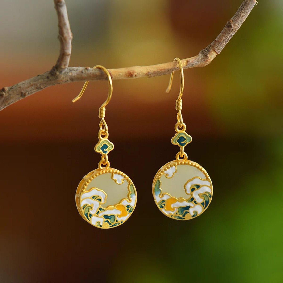 Azure Serenity Jade Drops – Forrest Whispers